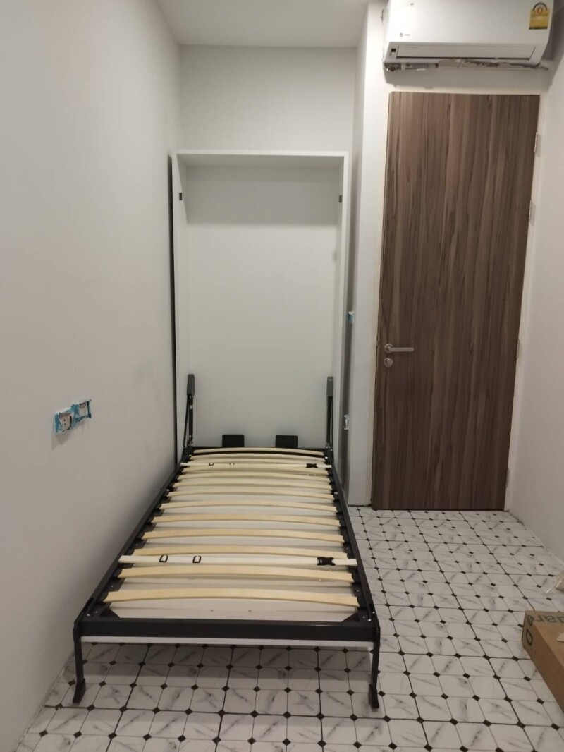 เตียงพับ Wallbed 3 ฟุต พร้อมโต๊ะทำงาน - เฟอร์นิเจอร์และของตกแต่งบ้านออนไลน์ by FURNITMALL